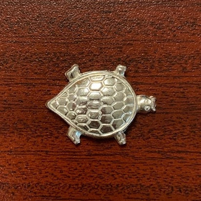 925 Sterling Silver Tortoise for Pooja, for Vastu and Red book remedie ...